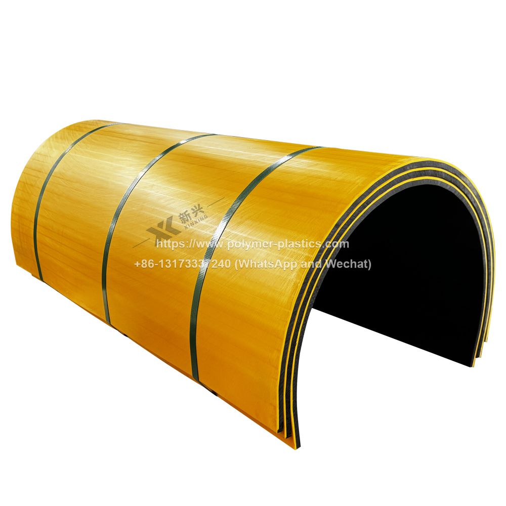 UHMWPE Chute Liner Sheets Smooth Surface Board for Silo Bunker Hoper ...