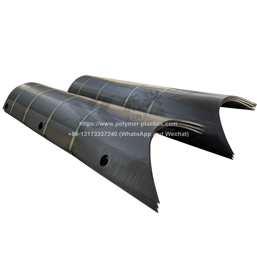 UHMWPE Chute Liner Sheets Smooth Surface Board for Silo Bunker Hoper ...